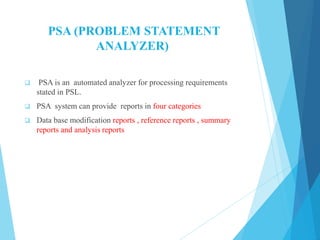 Language and Processors for Requirements Specification | PPTX