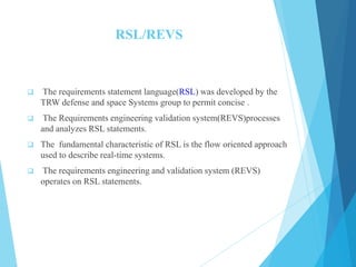 Language and Processors for Requirements Specification | PPTX