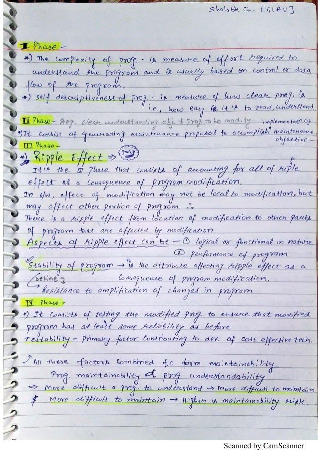 Software Engineering Se Notes
