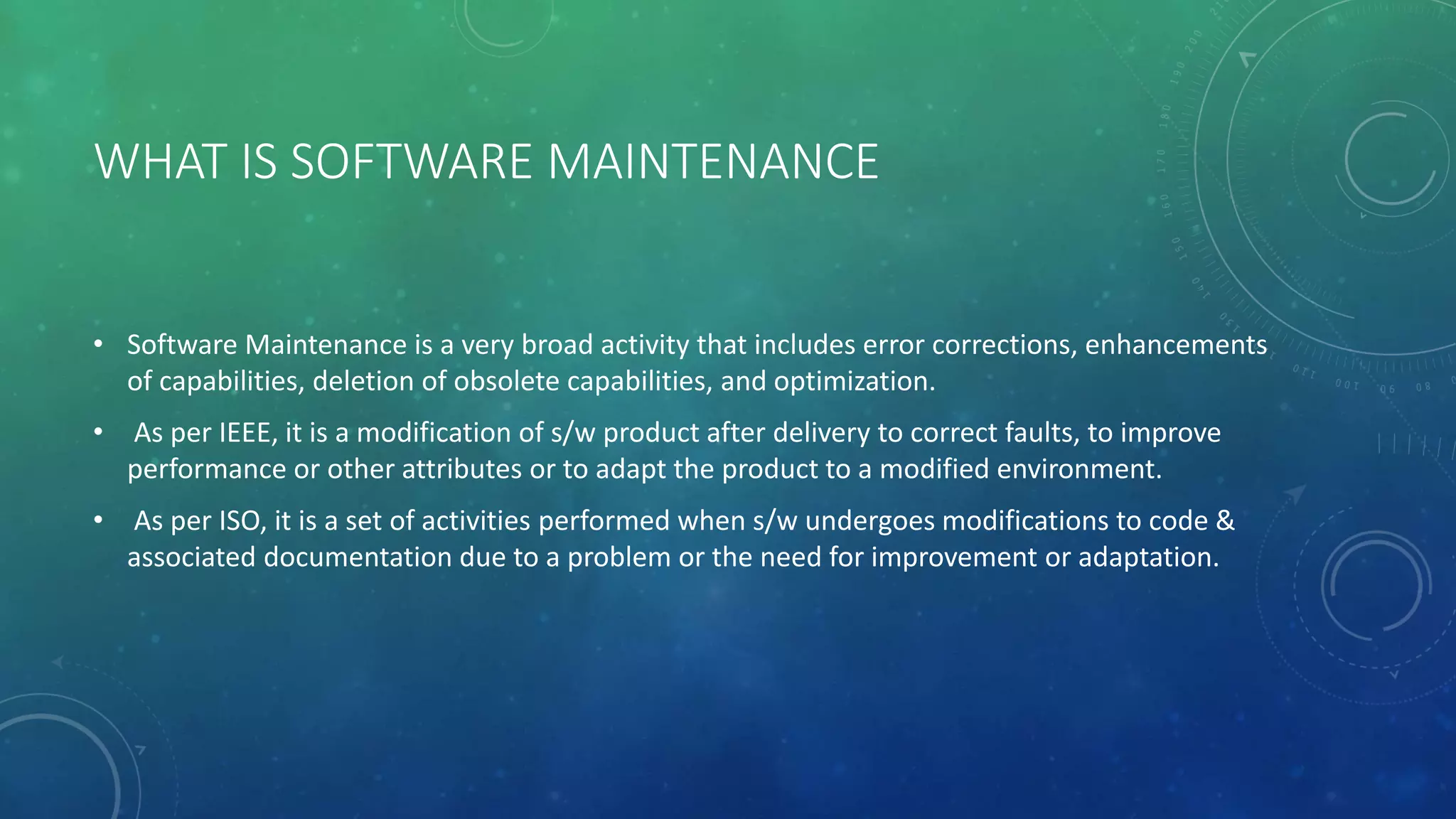 management of maintainance | PPTX