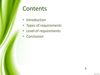 Software Engineering requirements | PPTX | Internet for Beginners ...