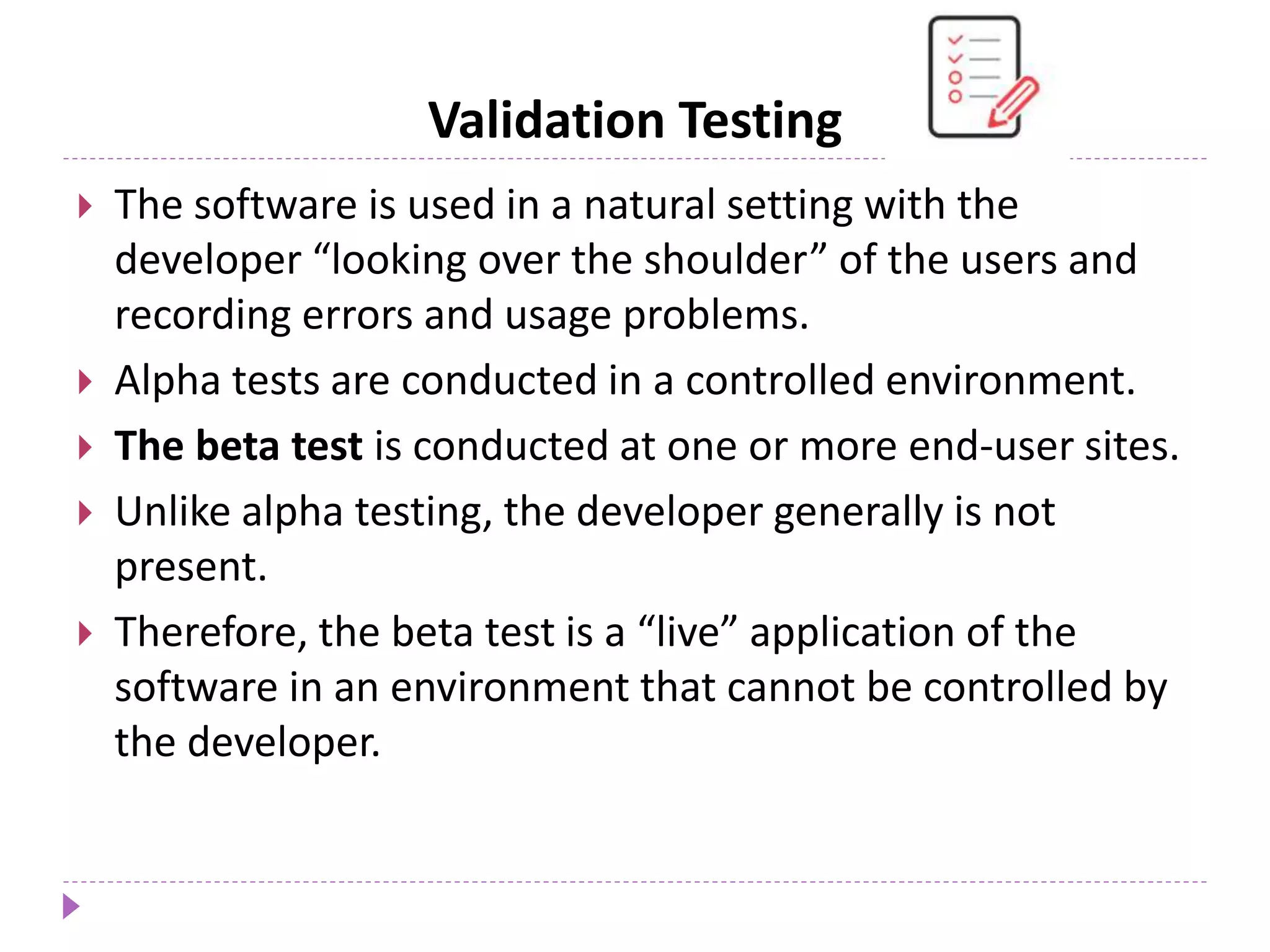 Different Software Testing Types and CMM Standard | PPT