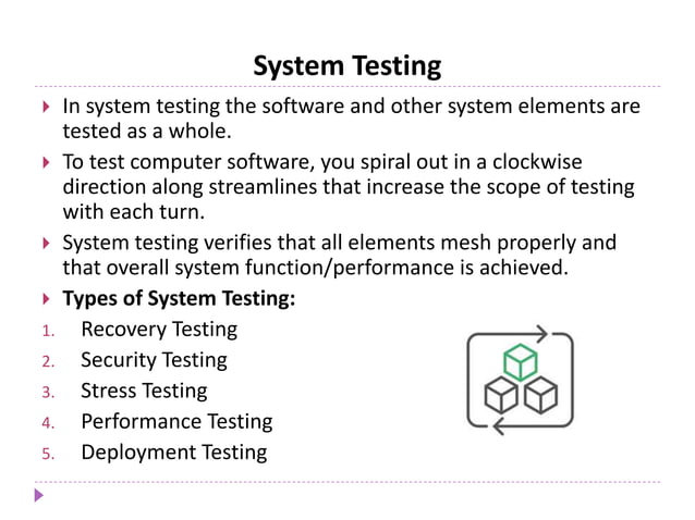 Different Software Testing Types and CMM Standard | PPT