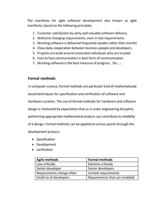 Software Engineering (Short & Long Questions) | DOCX