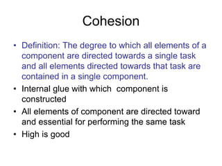 SE-coupling and cohesion.ppt