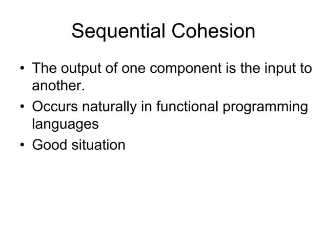 SE-coupling and cohesion.ppt | Programming Languages | Computing