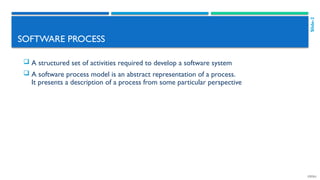 SE - L02 - Software Developmnet Process Model.pptx