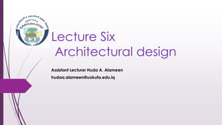 Architectural design | PPT