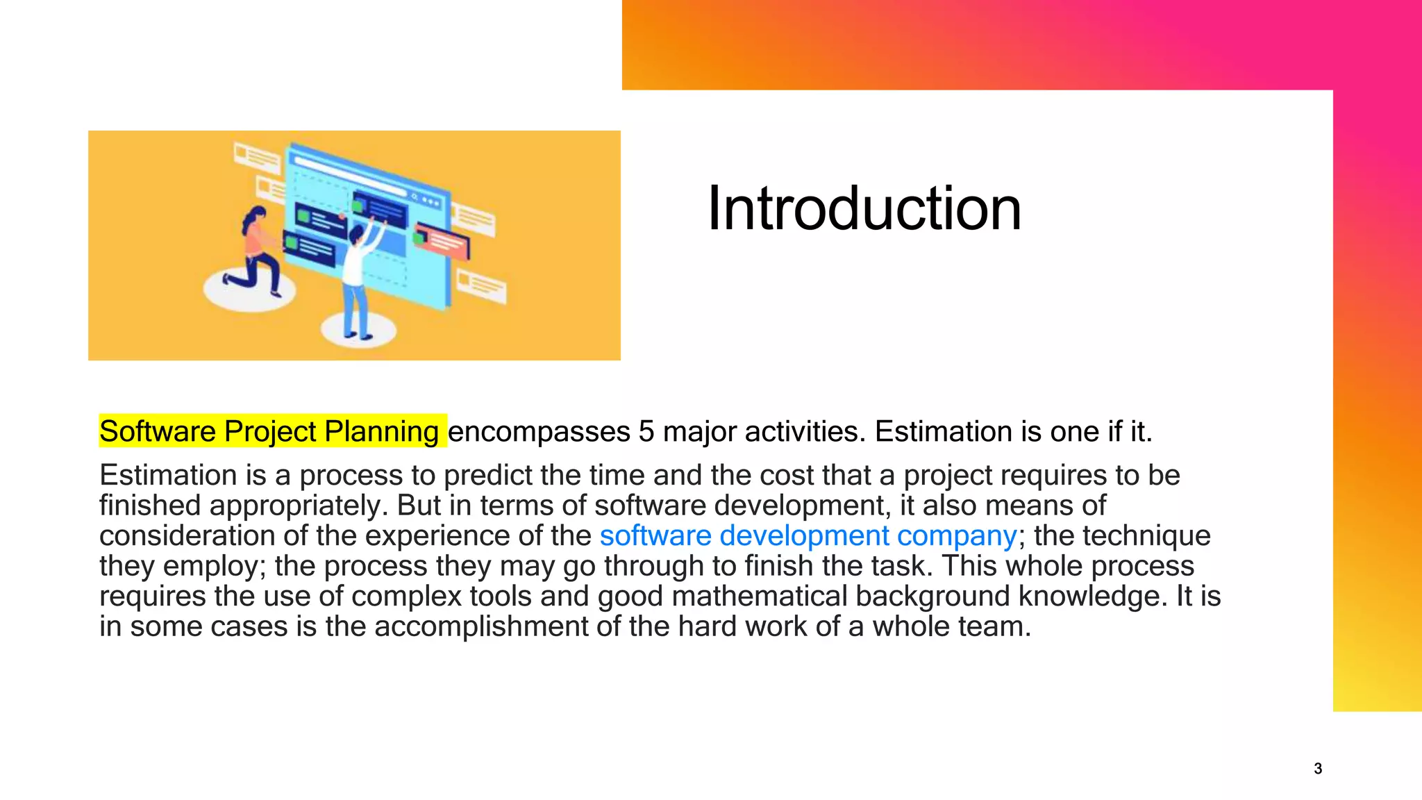 SE - Lecture 11 - Software Project Estimation.pptx