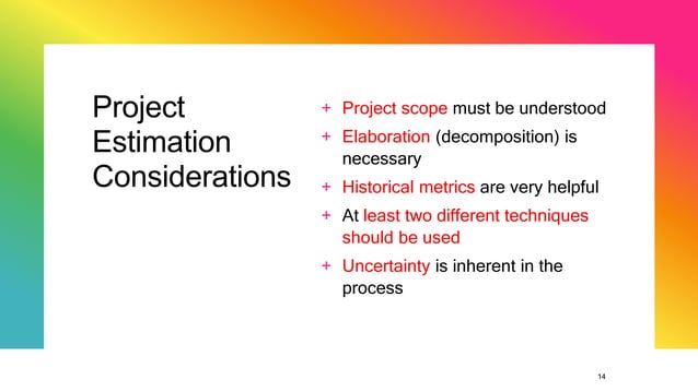 SE - Lecture 11 - Software Project Estimation.pptx