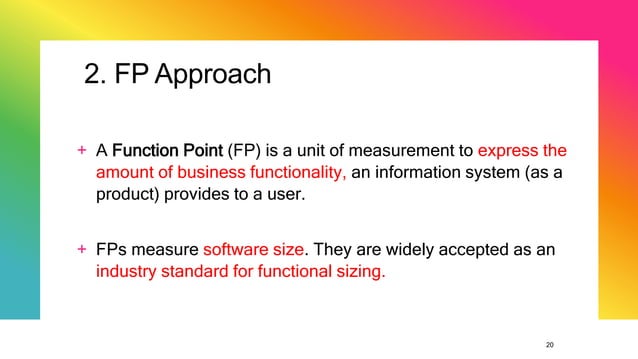 SE - Lecture 11 - Software Project Estimation.pptx