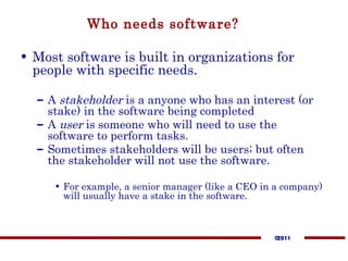 Software Engineering lecture2 | PPT