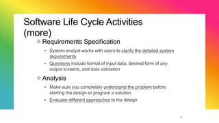 SE - Lecture 6 - Software Design n Construction.pptx