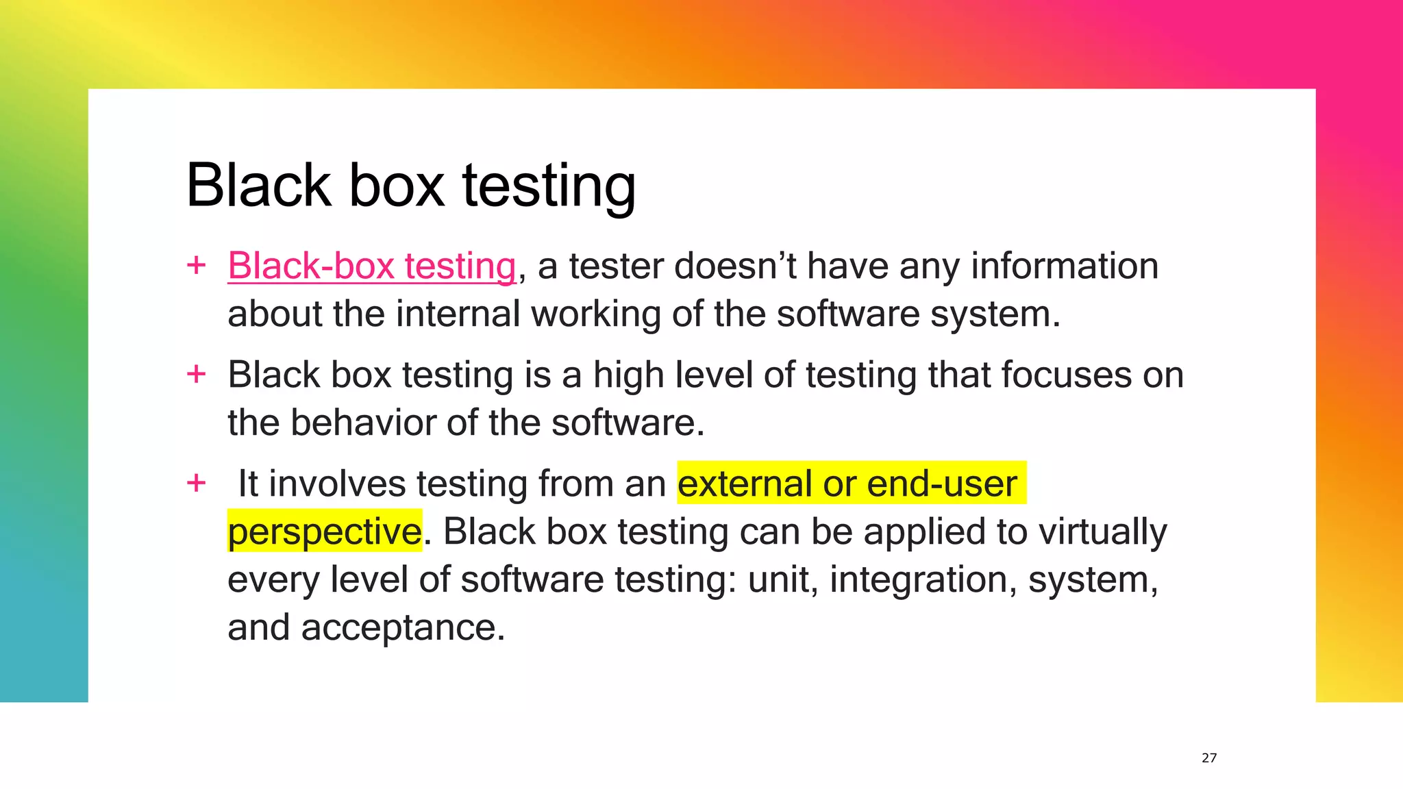 Se Lecture 8 Software Testing State Diagram Pptx