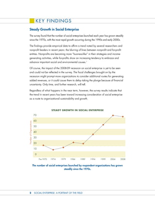 Social Enterprise - Portrait of the Field | PDF