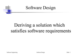 SE-software design.ppt