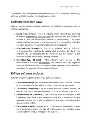 SWE-401 - 1. Introduction to Software Engineering | PDF