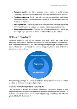 SWE-401 - 1. Introduction to Software Engineering | PDF