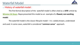 WaterFall Model & Spiral Mode | PPTX