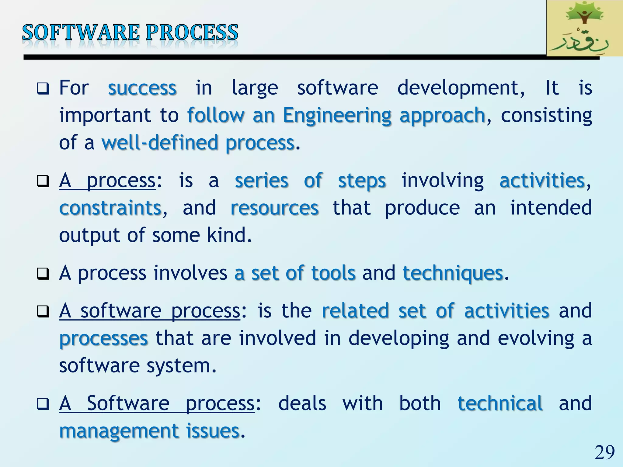 SE18_Lec 01_Introduction to Software Engineering | PDF