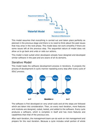 SWE-401 - 2. Software Development life cycle (SDLC) | PDF | Operating ...