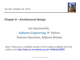 Architectural Design | PPT