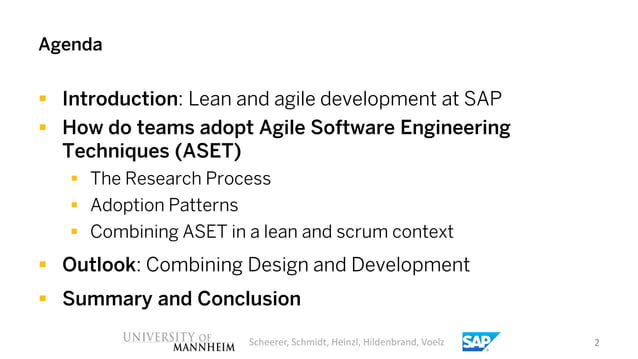 Agile Software Engineering Techniques: The Missing Link in Large-Scale Lean Product Development ...