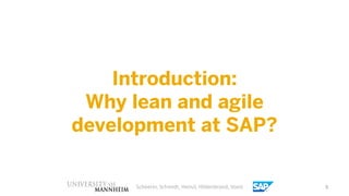 Agile Software Engineering Techniques: The Missing Link in Large-Scale Lean Product Development ...