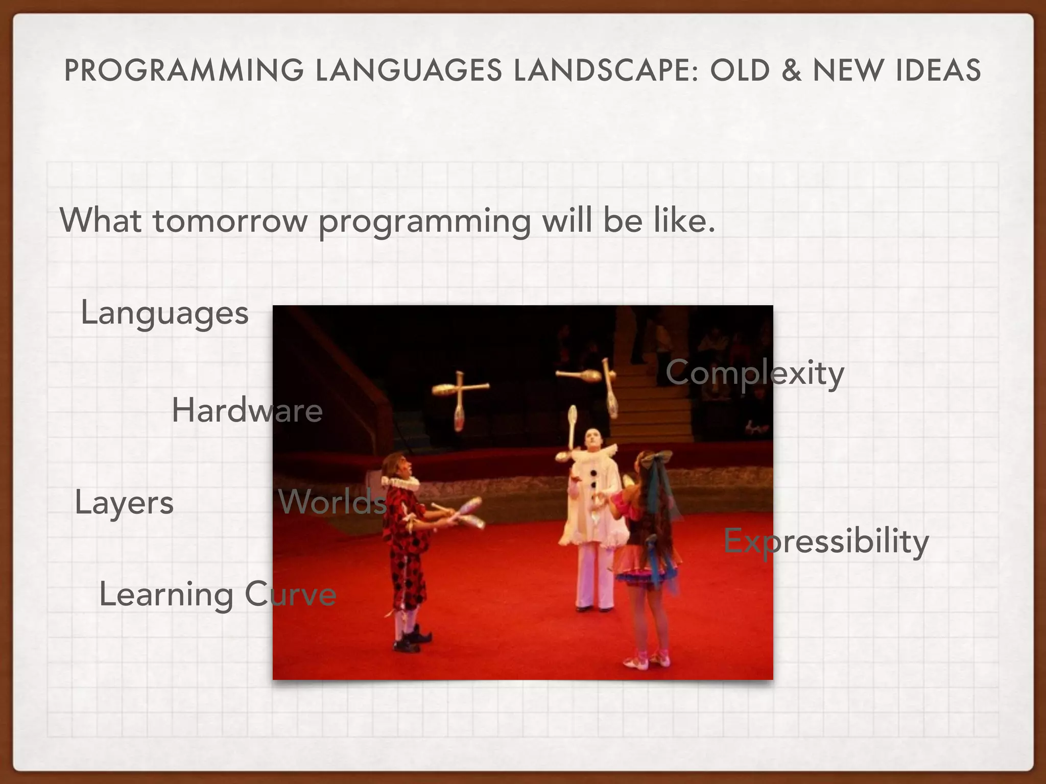 SE 20016 - programming languages landscape. | PPT | Free Download