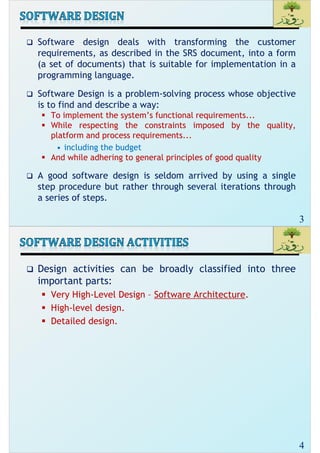 SE2_Lec 16_ Software Design | PDF