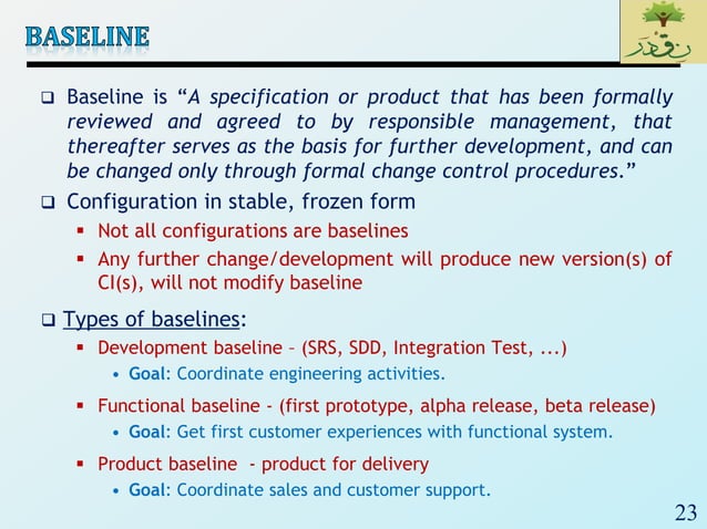 SE2_Lec 22_Software Configuration Management | PPT