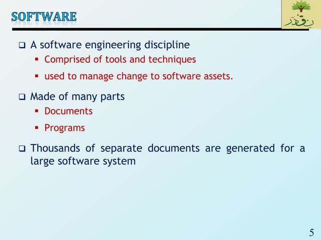 SE2_Lec 22_Software Configuration Management | PPT