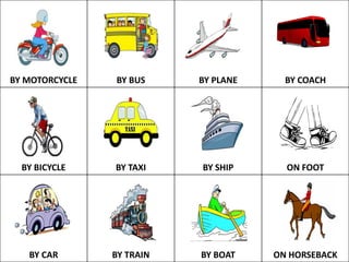 Se3 lesson 5-means of transport | PPT