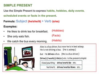 Se3 lesson 7-simple present | PDF