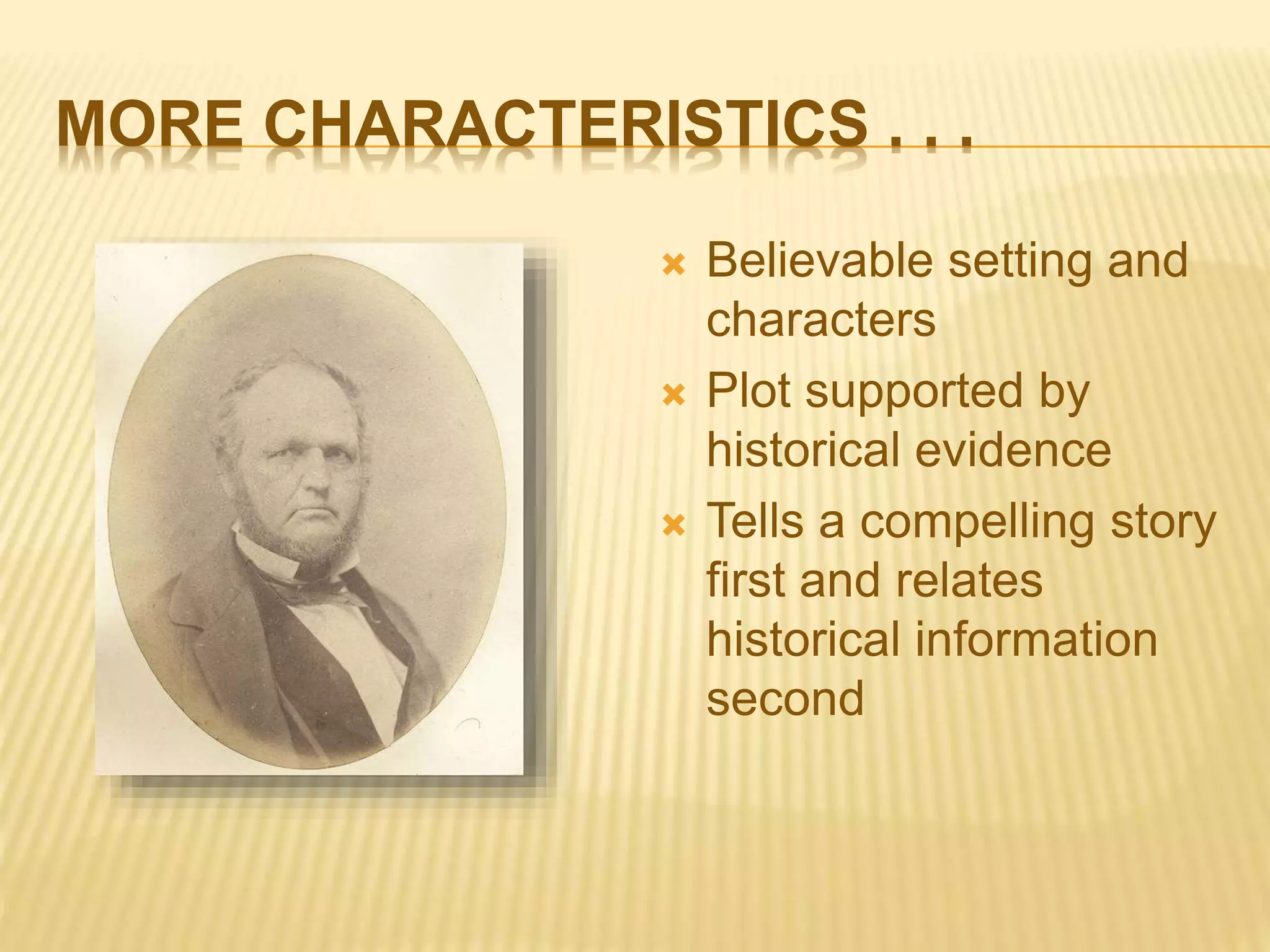 Historical fiction | PPTX