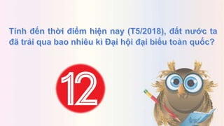 Tư duy của Đảng về Kinh tế thị trường từ Đại hội VI đến Đại hội XI | PPTX