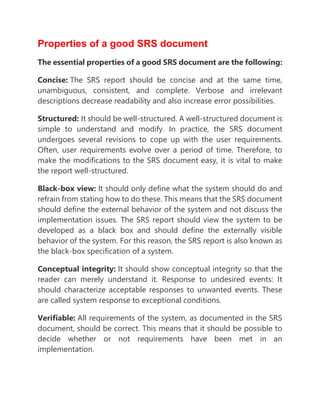 SWE-401 - 4. Software Requirement Specifications | PDF