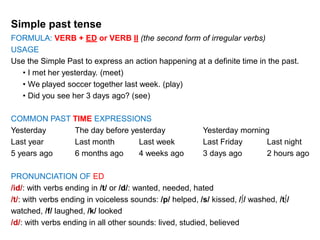 Se4 lesson 5-did you go to school yesterday | PPT