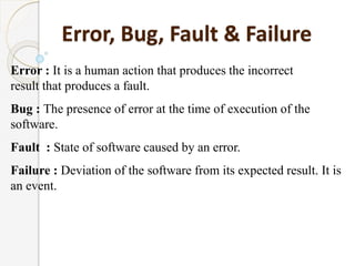 Software Testing - SDLC Model | PPTX