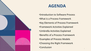POWERPOINT PRESENTATION ON THE PROCESS FRAMEWORK | PPTX