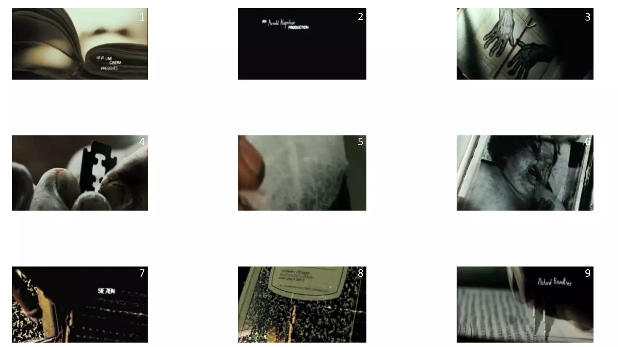 Se7en | PPTX | Movies | Entertainment