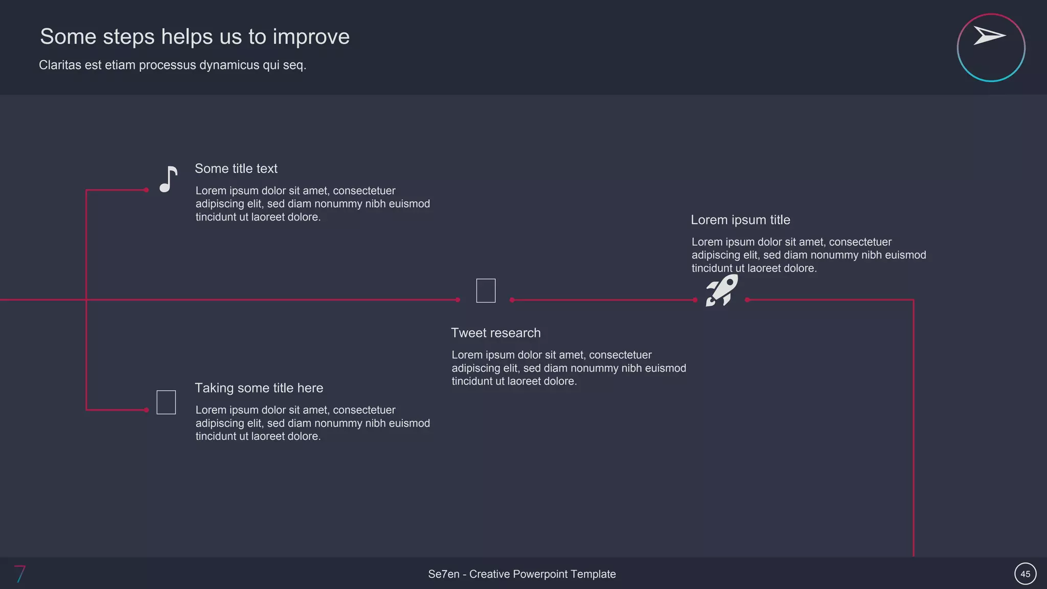 Se7en Powerpoint Template - Creative PPT Design | PPT