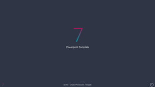 Se7en Powerpoint Template - Creative PPT Design | PPTX