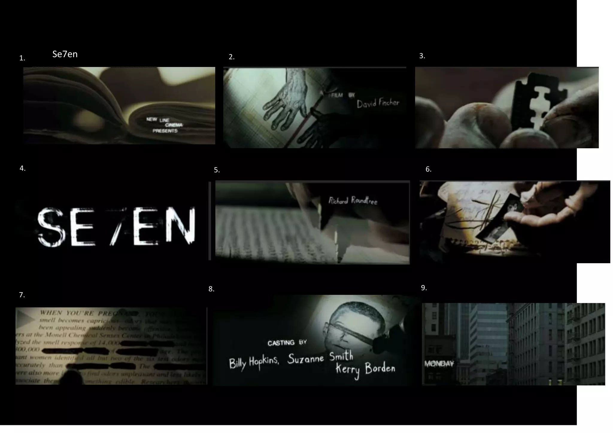 Movie Analysis Se7en | DOCX