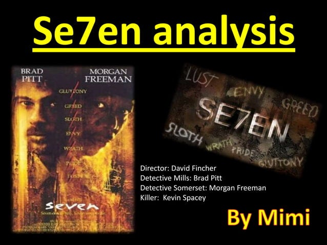 Se7en analysis | PPT