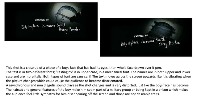 Se7en opening sequence analysis | PPT