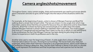 Se7en textual analysis | PPTX