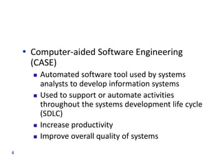 CASE (Computer Aided Software Design) | PPT