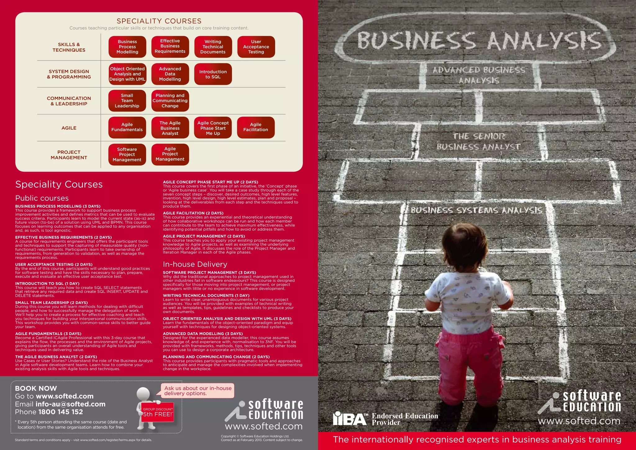 SoftEd's Business Analysis Training | PDF