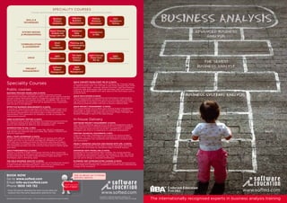 SoftEd's Business Analysis Training | PDF | Computer Software and ...